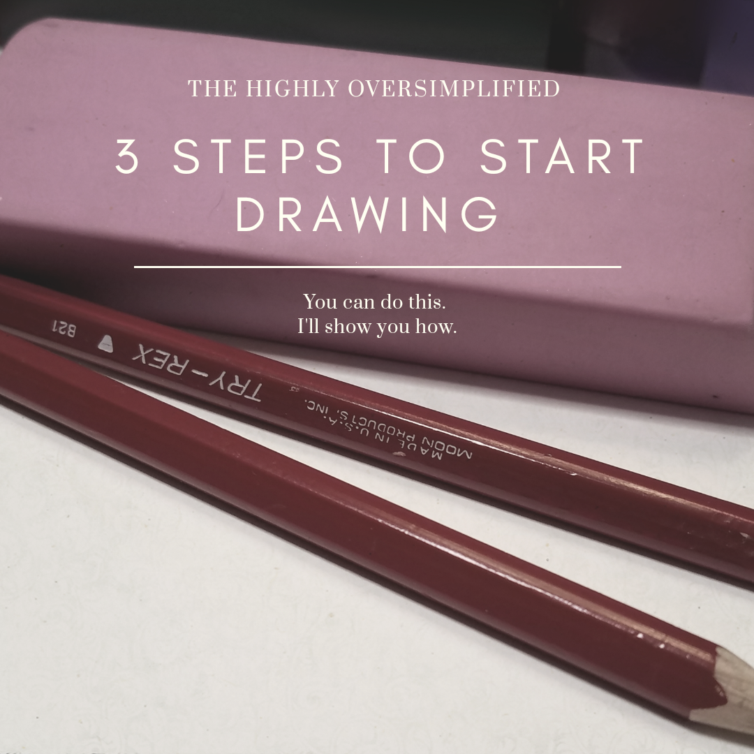 How to Draw in 3 Steps. (Seriously) – Artful-Living